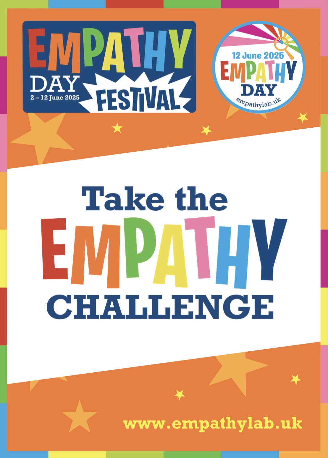 Take the challenge poster – EmpathyLabUK