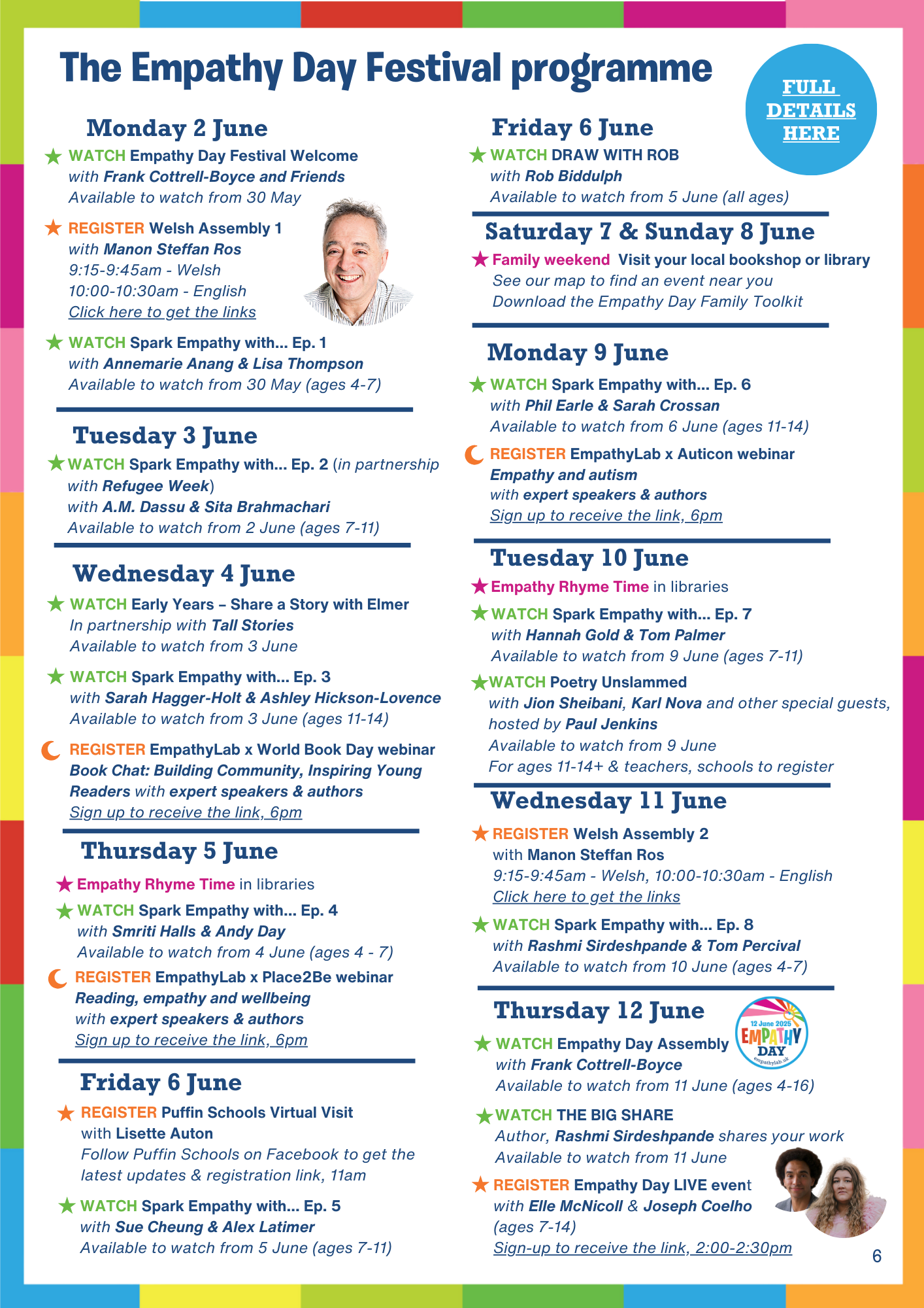 Programme Page – Festival 2025 – EmpathyLabUK